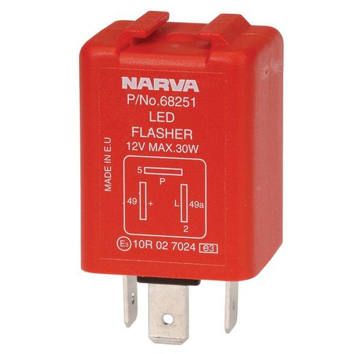 Narva Flasher Unit LED 12V 3 Pin 68251BL | eBay