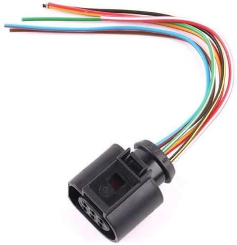 6 Pin Throttle Body Connector Prewired Plug 1J0973713 For VW, Audi ...