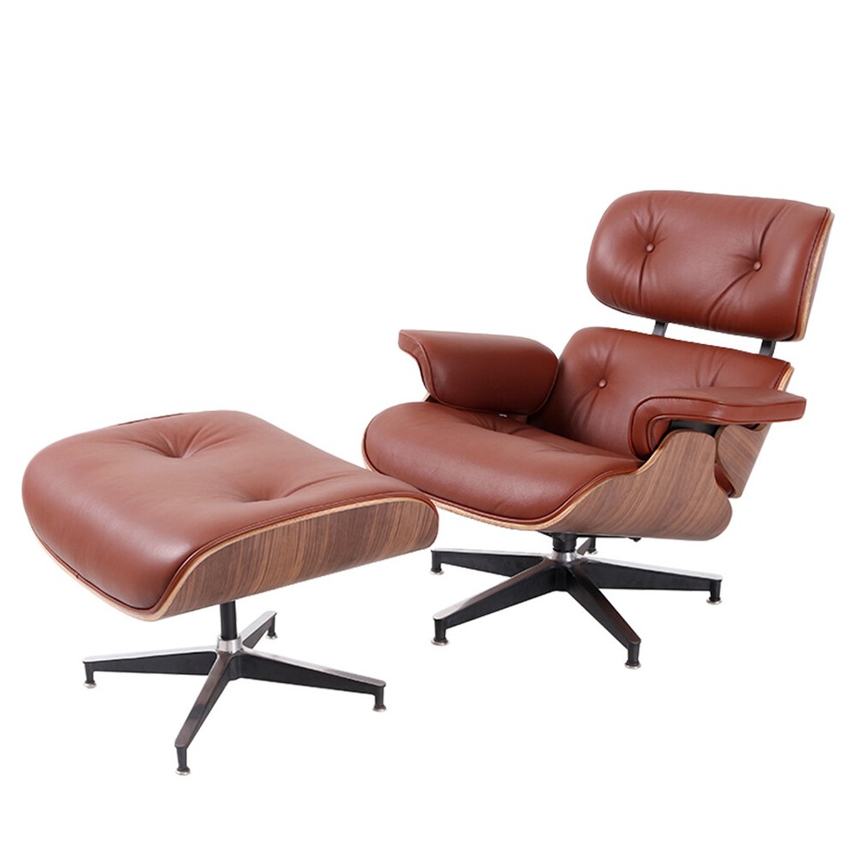 Computer Gaming Office Chair Lounge Chair and Ottoman Leather Task Desk ...