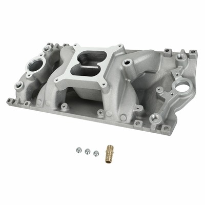 For Intake Manifold 350 96-up SBC Small Block Chevy Vortec Air Gap ...
