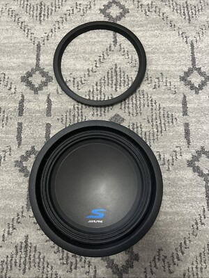 Alpine 12 inch 1800W Active Car Subwoofer | eBay