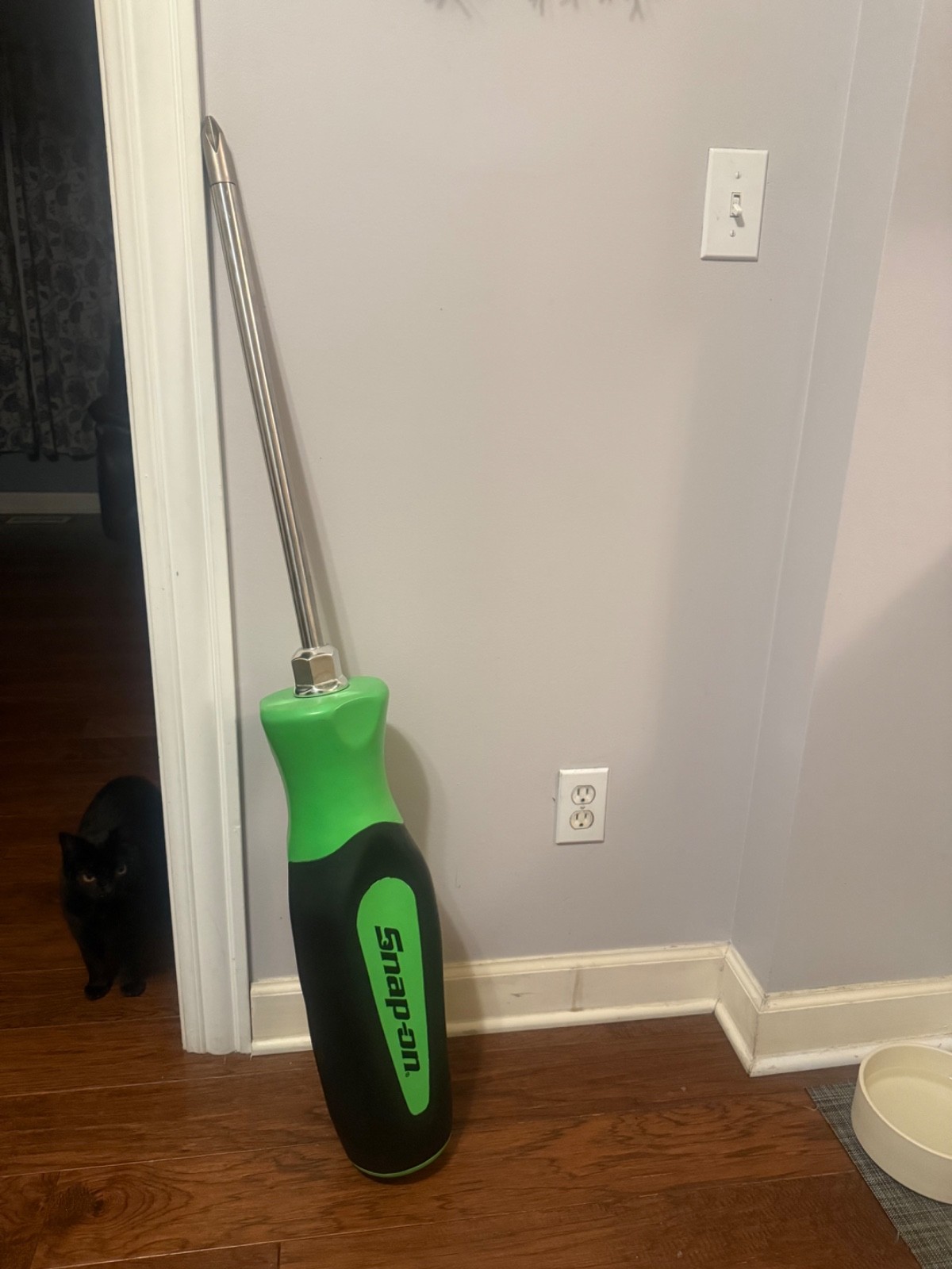 Snap On GIANT Display Screwdriver 47" RARE GREEN BEST COOL MAN CAVE ...