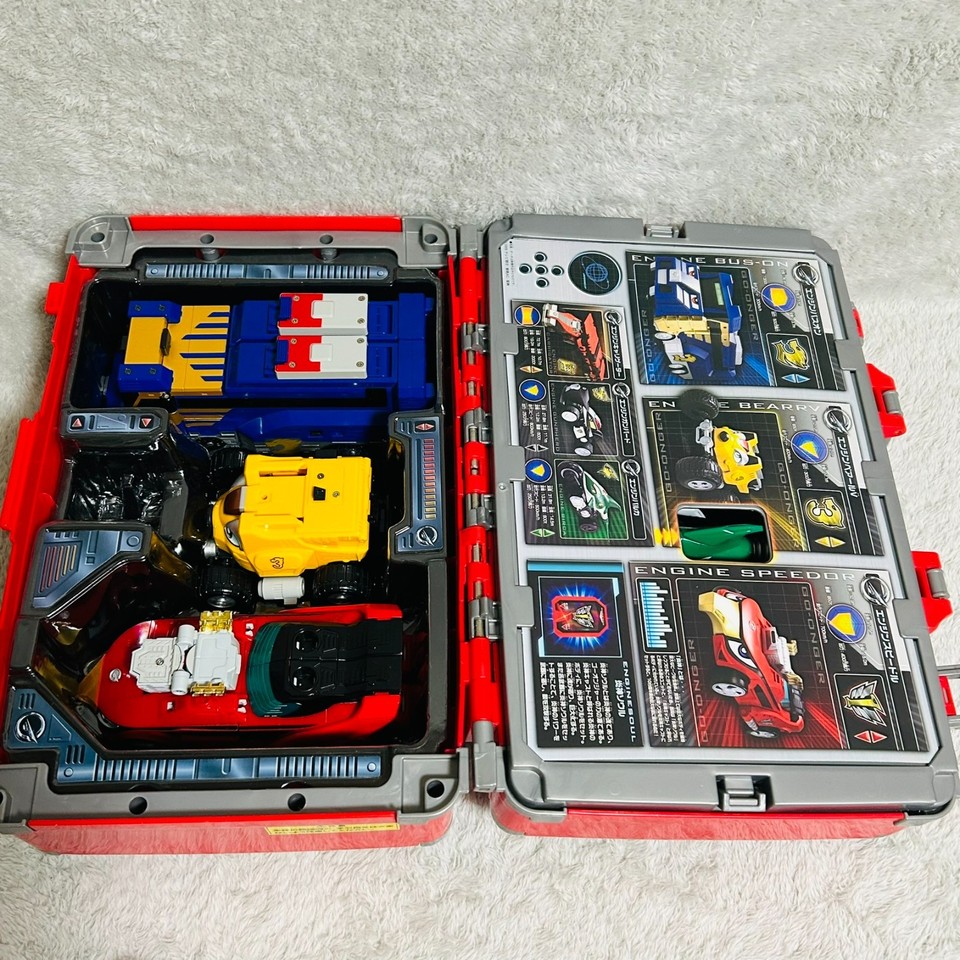 BANDAI Japan DX Megazord Power Rangers RPM Super Sentai Go-Onger Engine ...