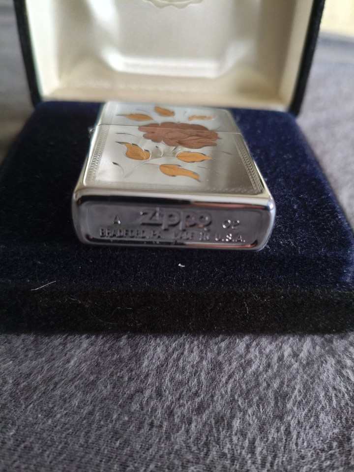 Zippo lighter Rose Gold Inlay Limited Edition | eBay