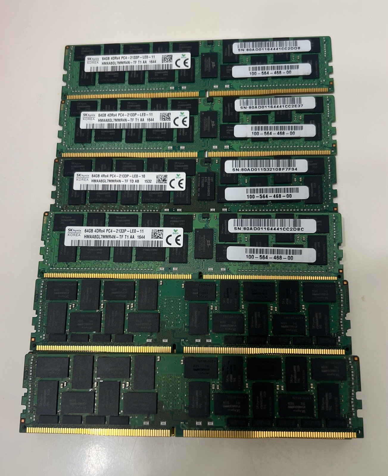 SK hynix 64GB DDR4 PC4-2133P ECC Registered 4Rx4 LRDIMM Server RAM ...