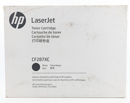 HP CF287XC 87X Black Toner Cartridge – LaserJet Enterprise M506/MFP ...