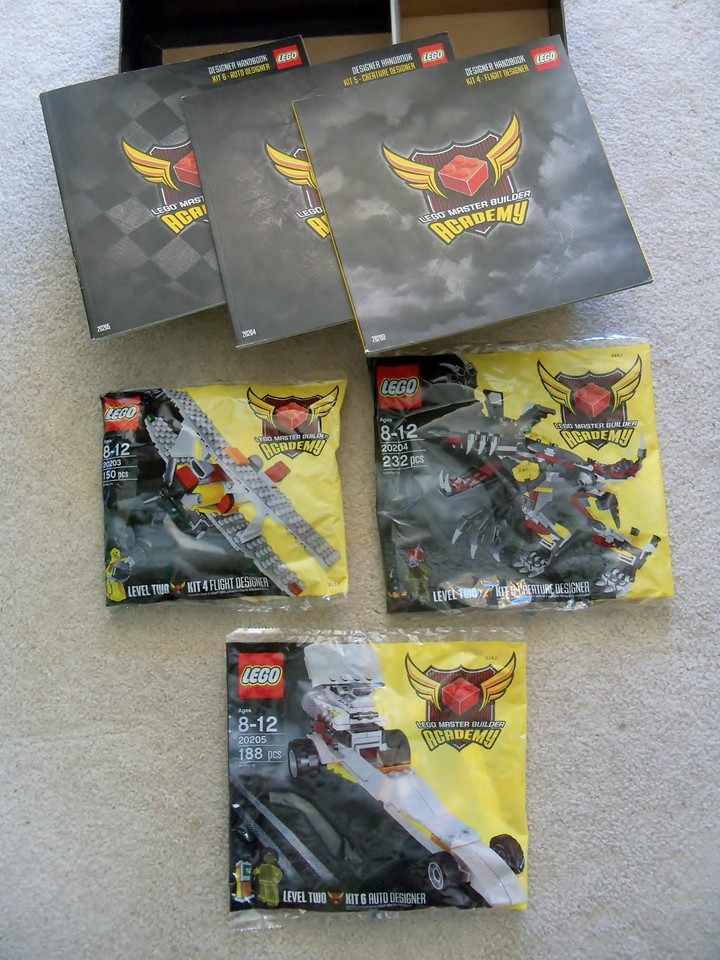 LEGO - MBA Master Builder Academy - 5001273 - 20203 20204 20205 (open ...