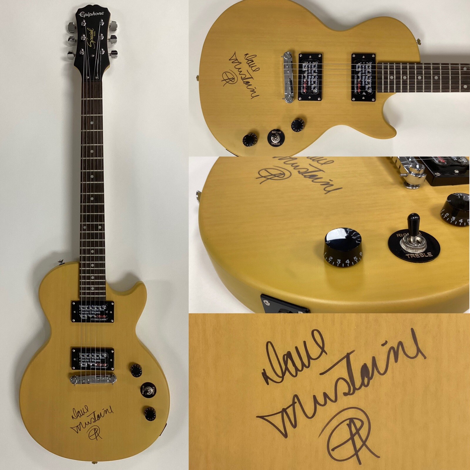 Dave Mustaine Signed Guitar Megadeth Autograph Founder Lead Vocals ...