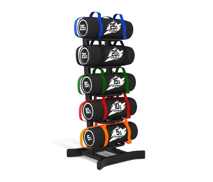 Weighted Exercise Power Bag Core Strength Fitness Gym Training Crossfit ...
