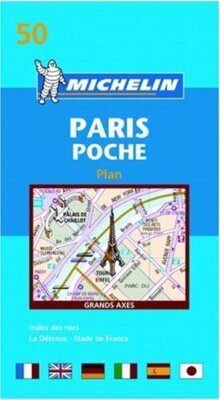 Michelin Map 50 Paris Poche Plan: No.50 by Michelin Staff Sheet map ...