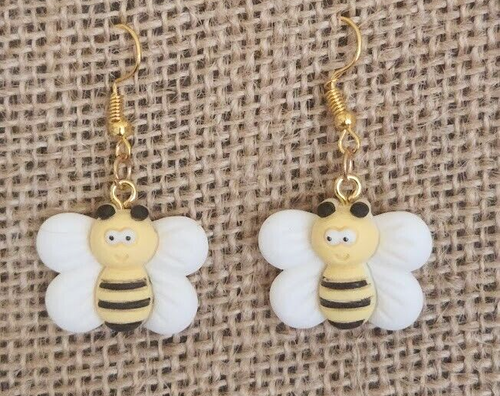 lylas earrings ~ cute resin bee butterfly organza gift bag ~ postage ...