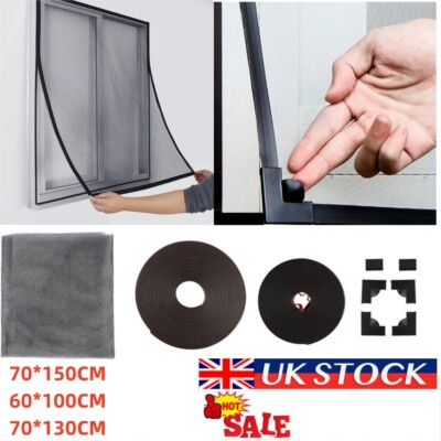 Magnetic Window Insect Screen Mesh Net Fly Mosquito Bug Netting Moth ...