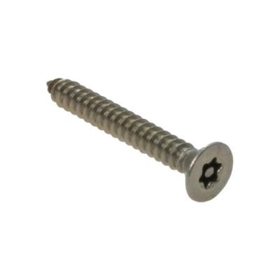 Qty 1 CSK Post Torx 10g x 1-1/4 Stainless T20 Self Tapping Tapper ...