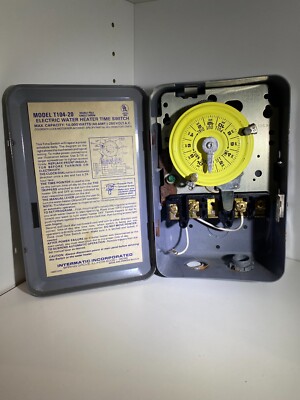 The Little Gray Box Automatic Electric Water Heater Timer Switch T104 ...