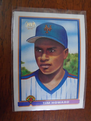 TIM HOWARD NEW YORK METS 1991 BOWMAN BASEBALL CARD #538 | eBay