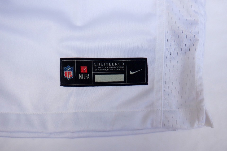Nike $130 Men's L Aaron Donald Los Angeles Rams Jersey White Loose Fit ...
