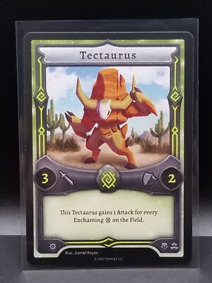 Elestrals TCG - TECTAURUS PROTOTYPE - (Game out this Summer) RARE!!! | eBay