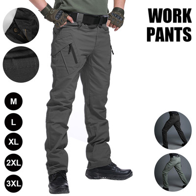 US Men Tactical Cargo Pants Soldier Straight-fit Work Combat Trousers ...
