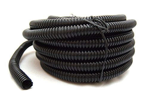 20 FT 1/4" (6mm) Split Loom Tubing Polyethylene High Temperature ...