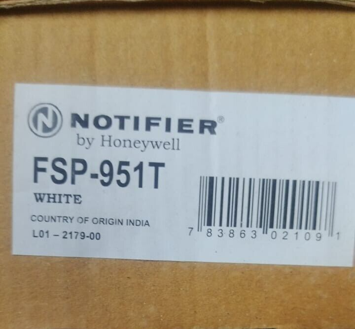 Notifier Fsp-951T Low-Profile Intelligent Photoelectric Sensor New ...