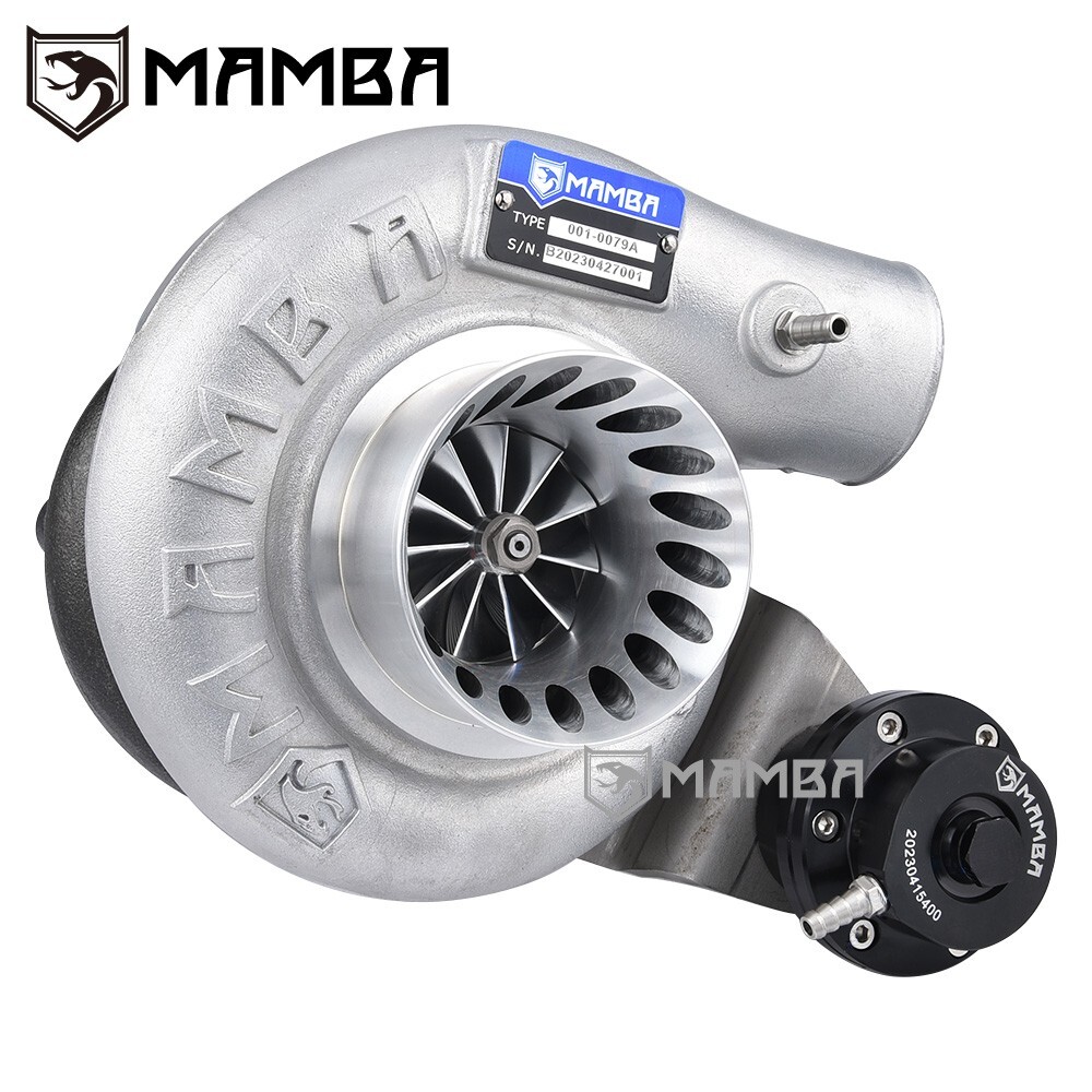 MAMBA Billet Turbocharger 3" Anti Surge TD05H-18G 10cm T3 GMC 3 bolt to ...