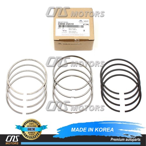 GENUINE Engine Piston Rings STD Size for 2013-2021 Hyundai Kia 2.4L ...