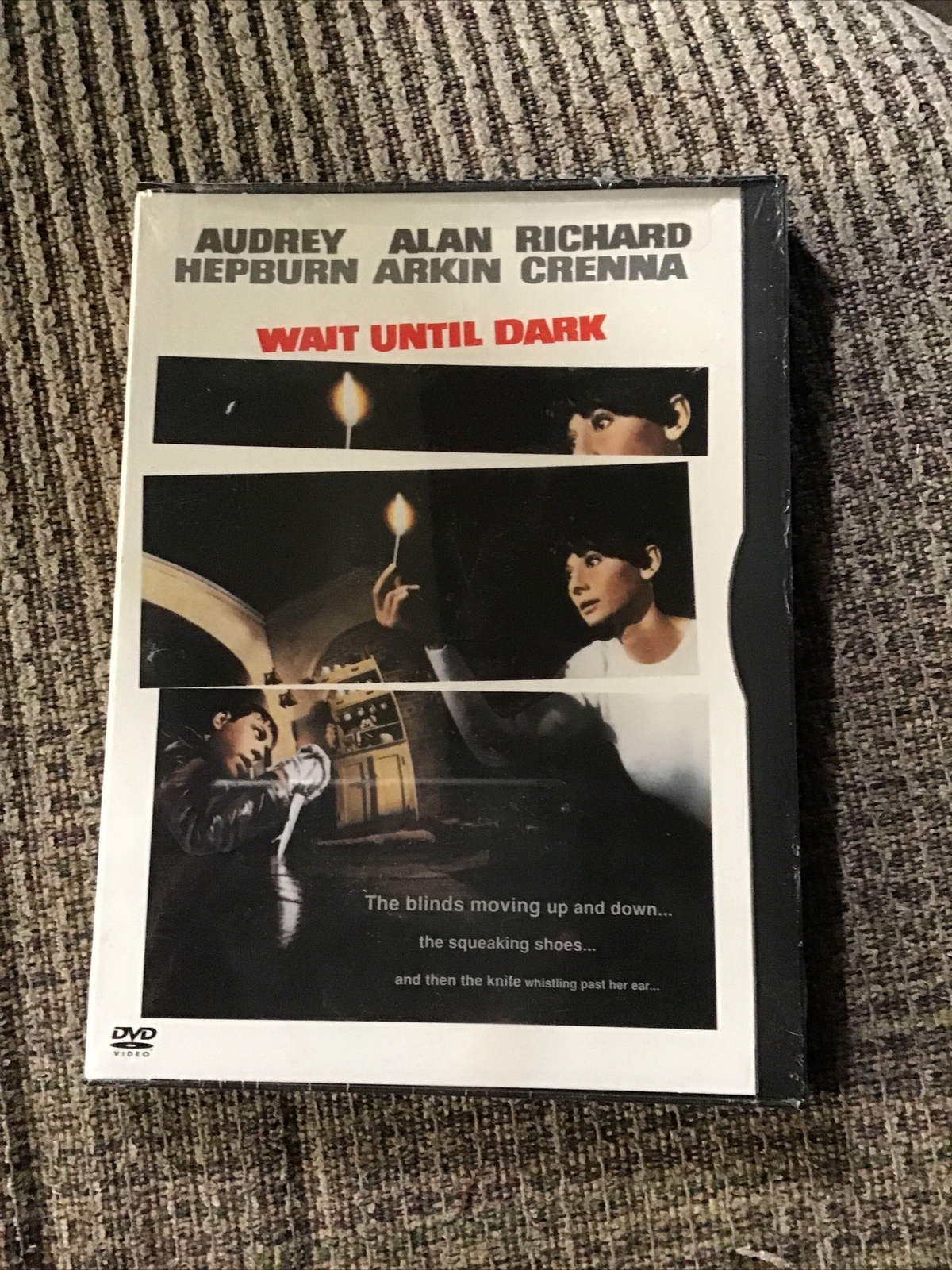 WAIT UNTIL DARK 1967 DVD BRAND NEW WARNER BROS PRINT AUDREY HEPBURN ALAN ARKIN 85392752720| eBay