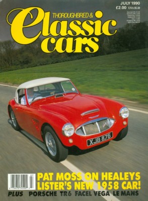 1990 Thoroughbred & Classic Cars Magazine: Pat Moss on Healeys/Lister's ...