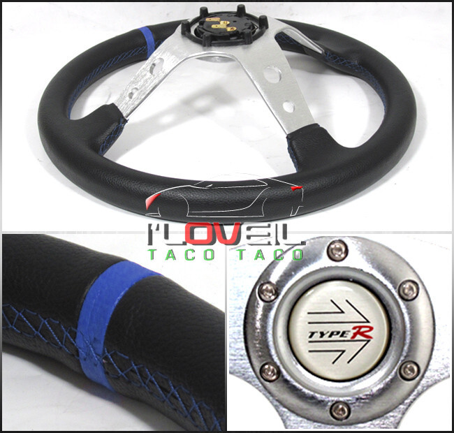 350mm Detachable Steering Wheel - Thin Quick Release + Hub Adapter ...