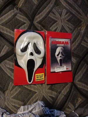 The Complete Scream Collection 1,2,3,4 1-4 DVD With Ghostface Scream ...