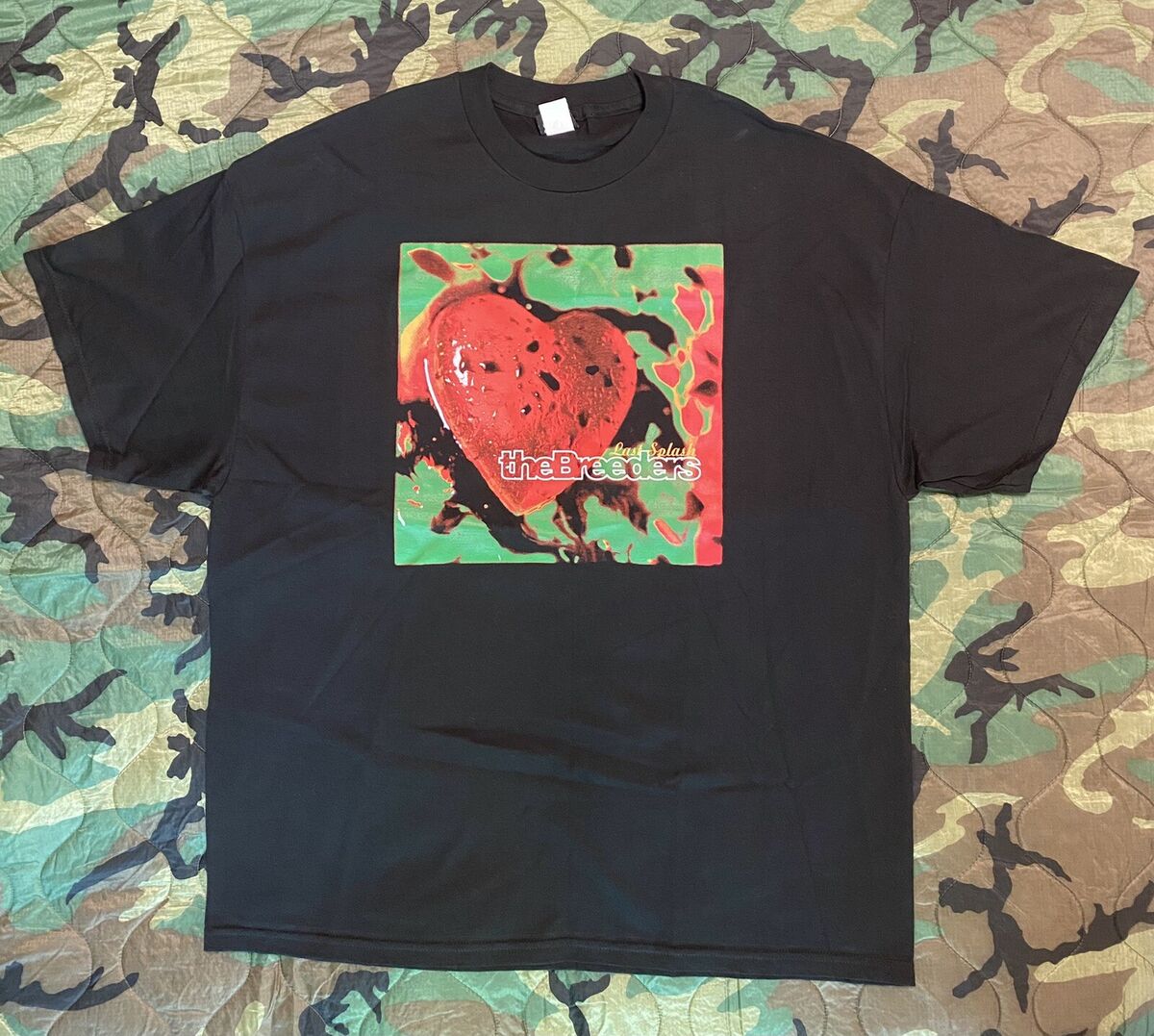 Vintage THE BREEDERS Last Splash T-Shirt Size XXL Impact | eBay Vintage THE BREEDERS Last Splash T-Shirt Size XXL Impact | eBay