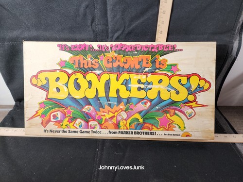 Vintage 1978 This Game is Bonkers Parker Brothers Board Game Complete ...