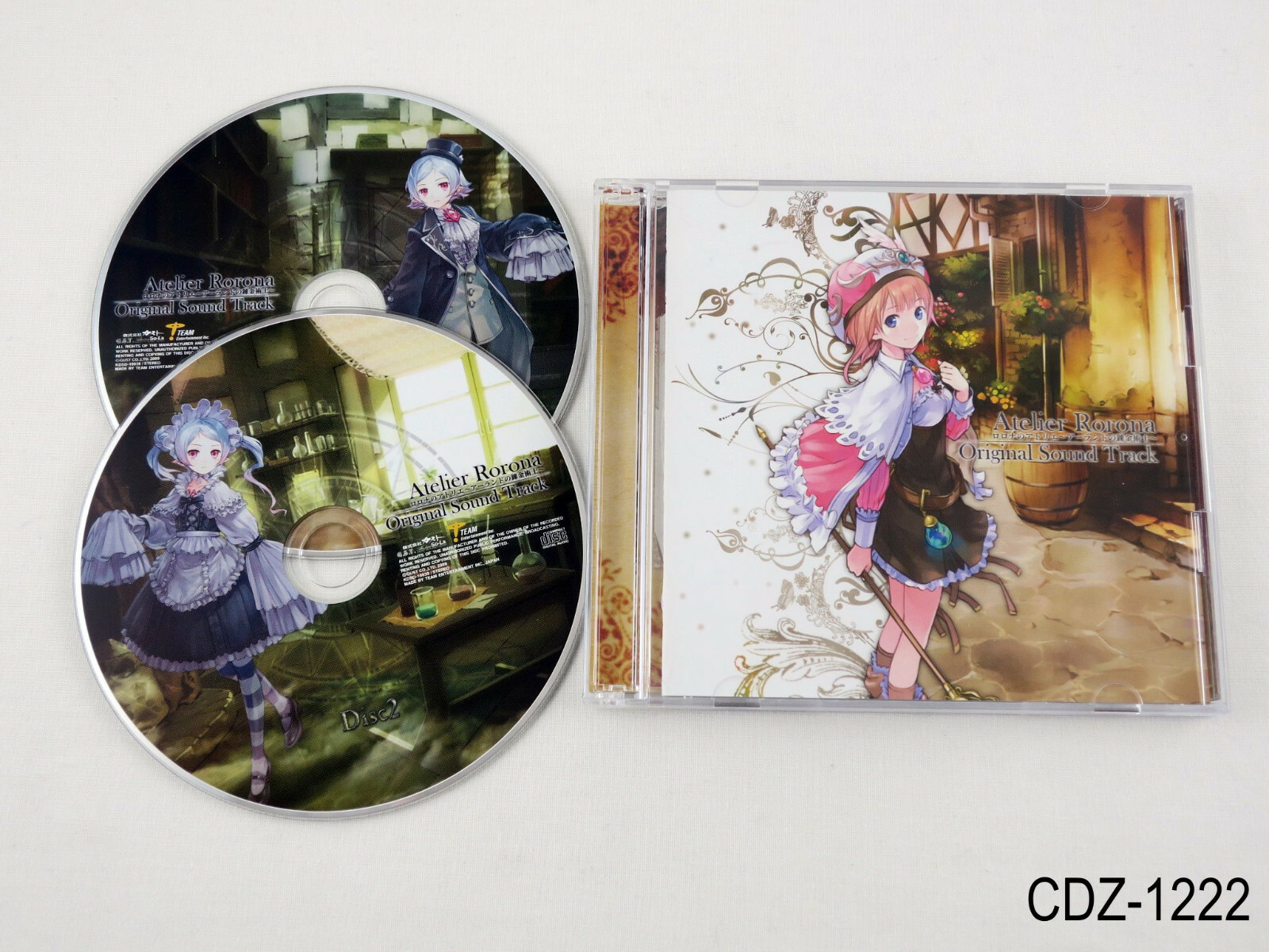 Atelier Rorona OST Original Soundtrack 2 CD Gust PS3 Japan Import JP US ...