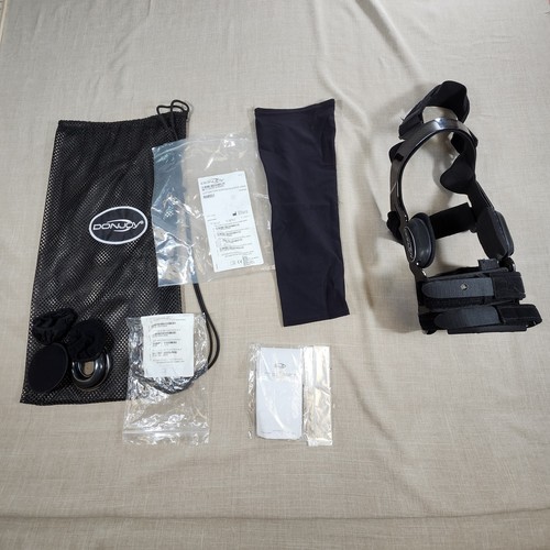DonJoy 4TITUDE Knee Brace Large Carbon Fiber Ligament Support w/ Bag ...