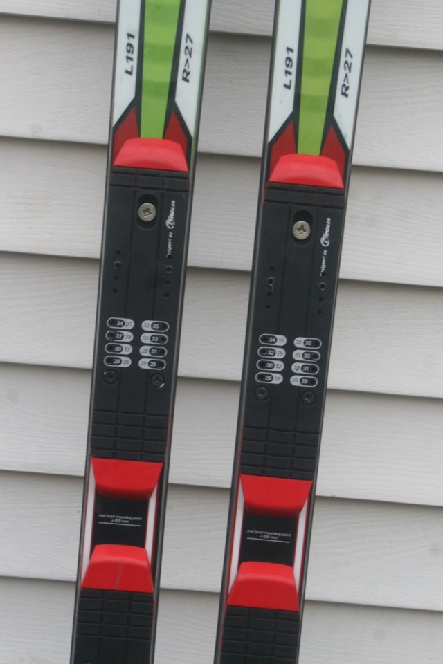 Elan Race GSX 191 cm race Skis with Tyrolia Race Plates | eBay