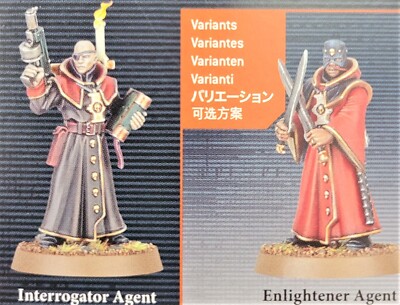 Kill Team Inquisitorial Agents 1 Interrogator / Enlightener Agent ...