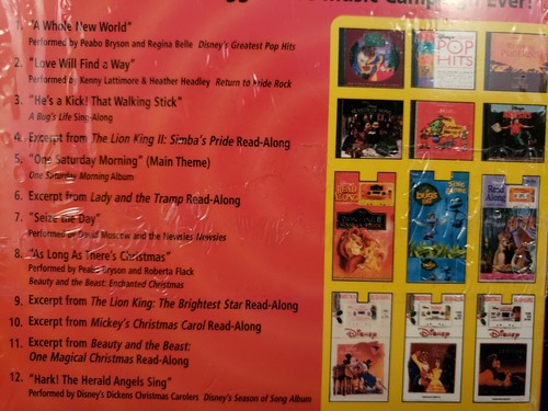 Share the Music of Disney Holiday 1998 Sampler | eBay