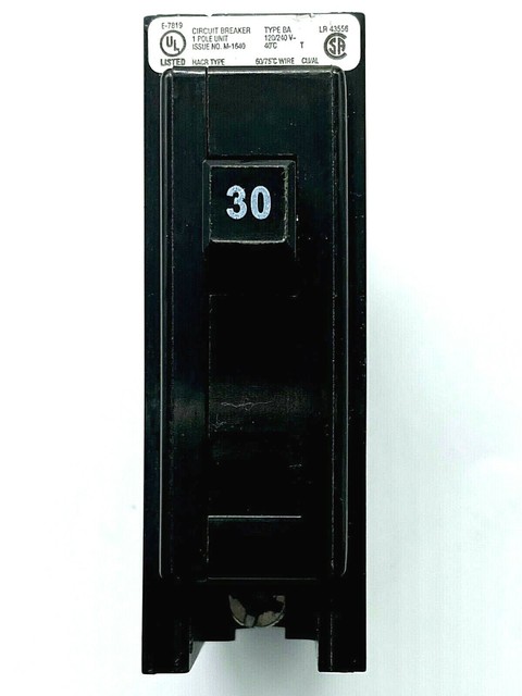 Circuit Breaker Cutler Hammer BA Lr43556 30amp QUICKLAG Bolt on for ...