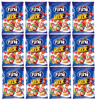 12 FINI CINEMA MIX Assorted Gummies Candies Sweets European Snacks 90g ...