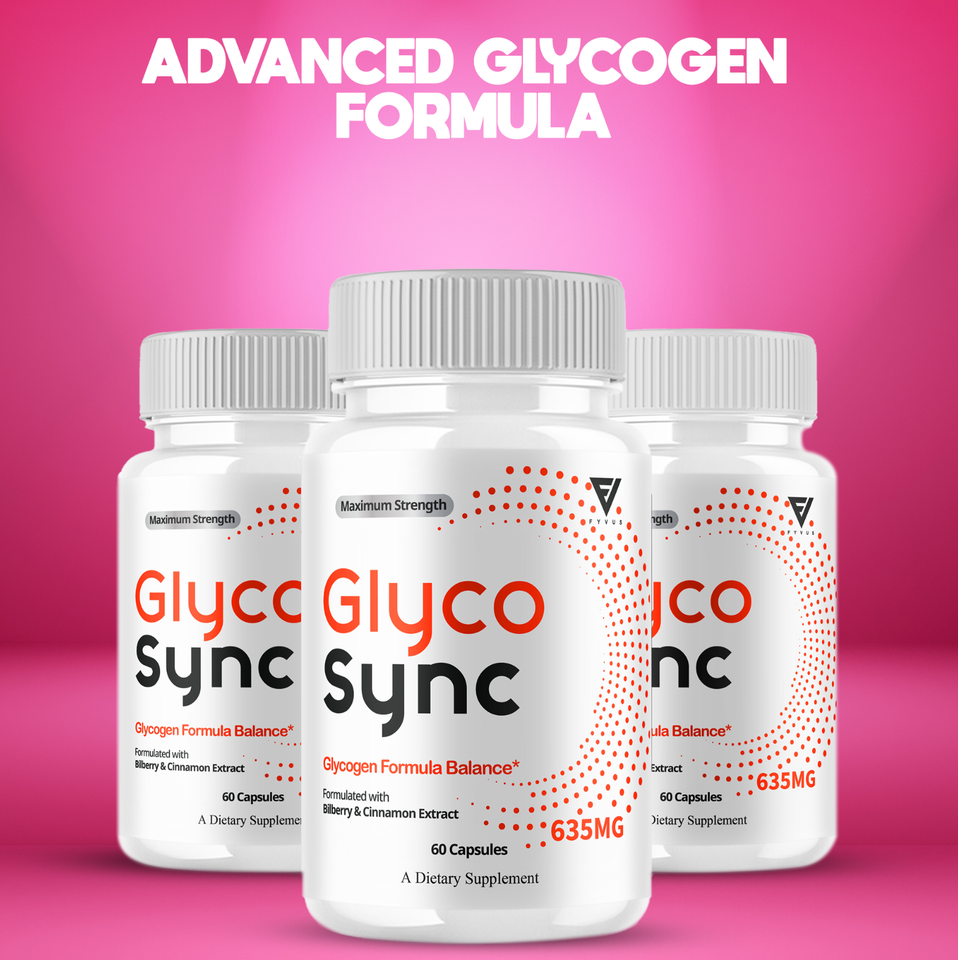 (3 Pack) Glyco Sync Glycogen Pills, GlycoSync Maximum Strength (180 ...