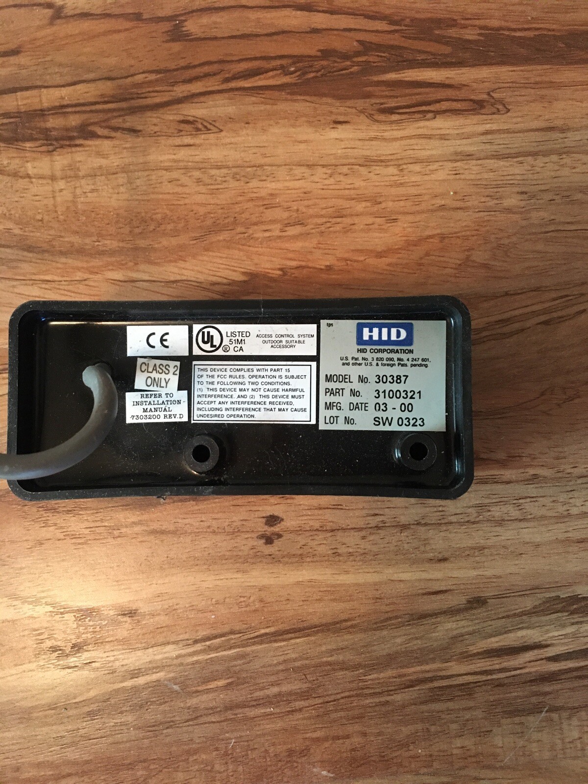 HID 30387 Classic Wiegand Access Control Swipe Card Reader, 3100321. | eBay