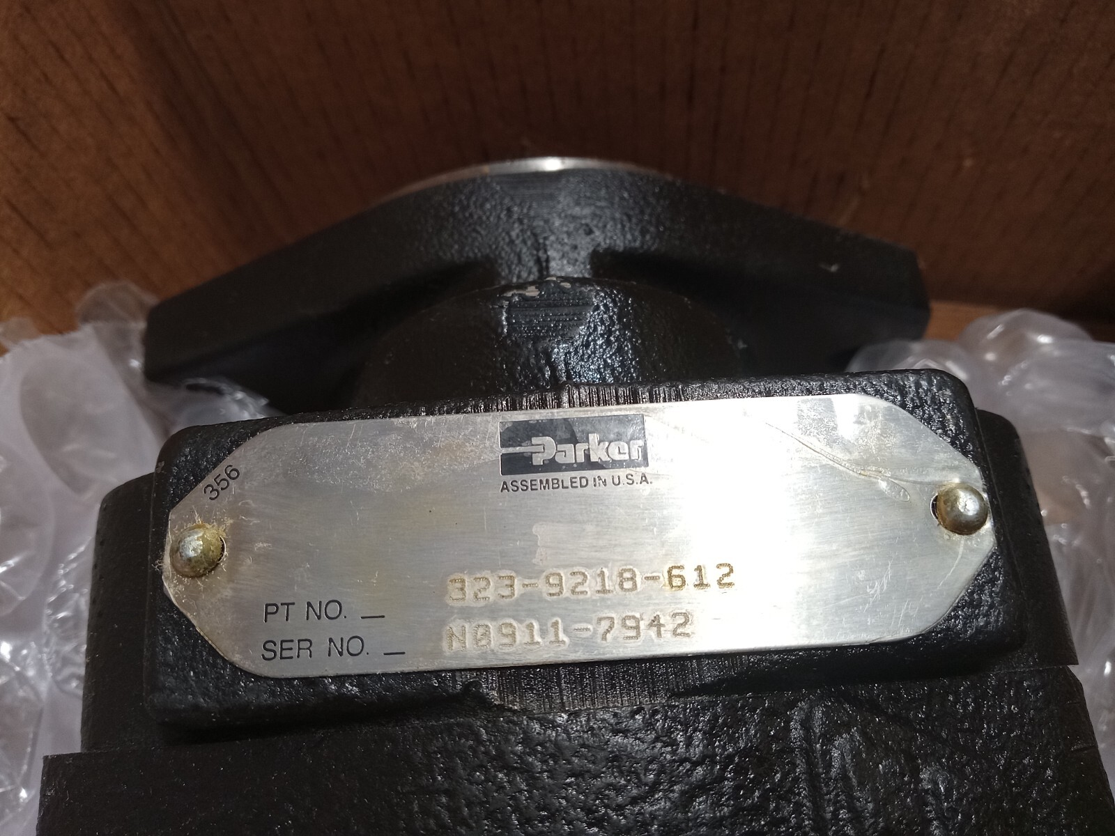 PARKER COMMERCIAL 323-9218-612 HYDRAULIC PUMP 13 count spline drive for ...