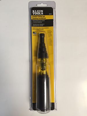 Klein Tools 85191 Conduit Fitting And Rreaming Screwdriver | eBay