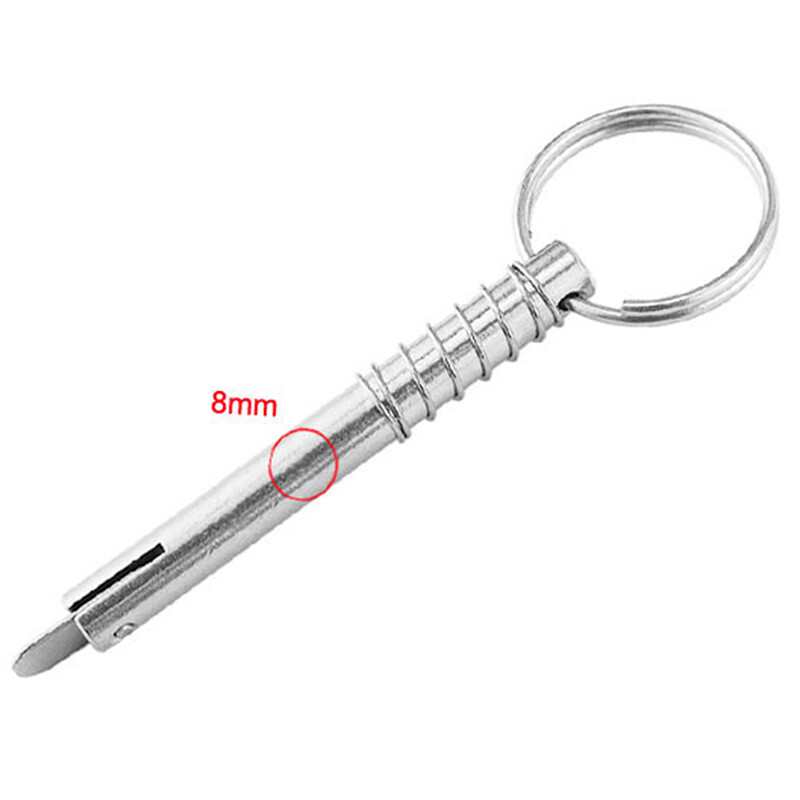 8mm BSET MATEL Marine Grade 316 Stainless Steel Quick Release Pin LR | eBay