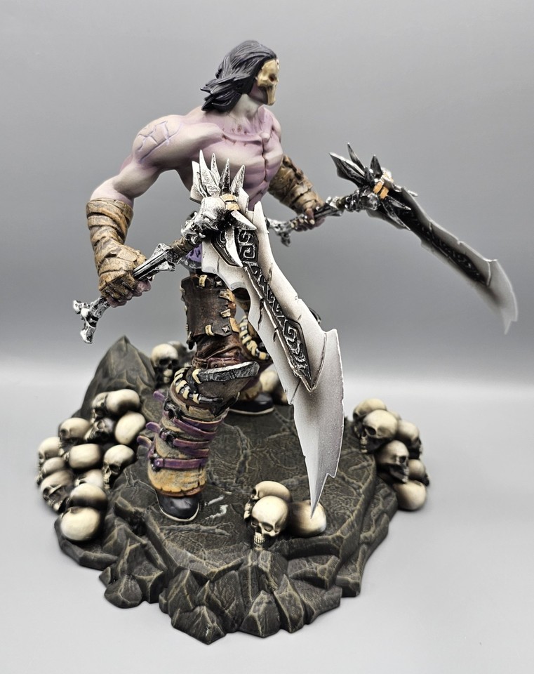 Darksiders III 3 Apocalypse Edition Collectors RARE DEATH Figure Statue ...