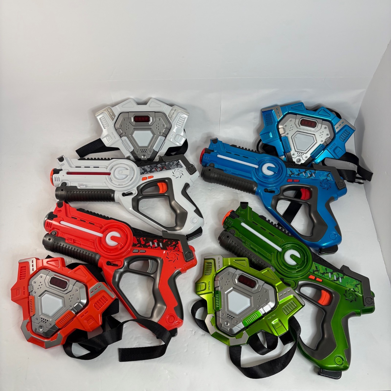 Dynasty Laser Tag Blaster Set (4 Colors + Chest Plates) – FREE SHIPPING ...