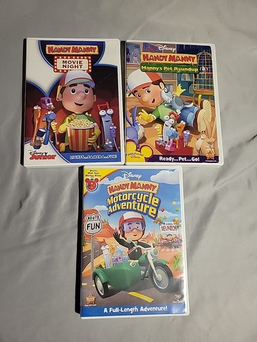 Lot Of 3 Handy Manny DVDs Disney Channel | eBay