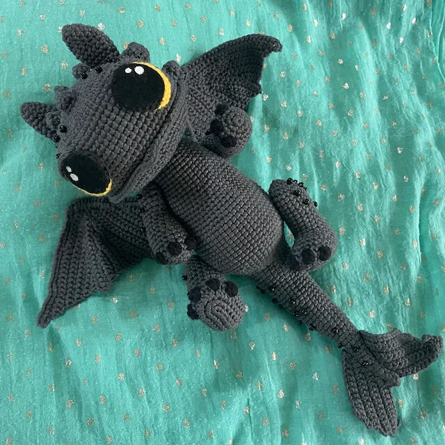 Crochet Toothless Pattern
