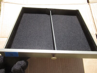 Half width 9.5"x1" drawer w/ divider, knob pull for KENNEDY KITS 520 ...