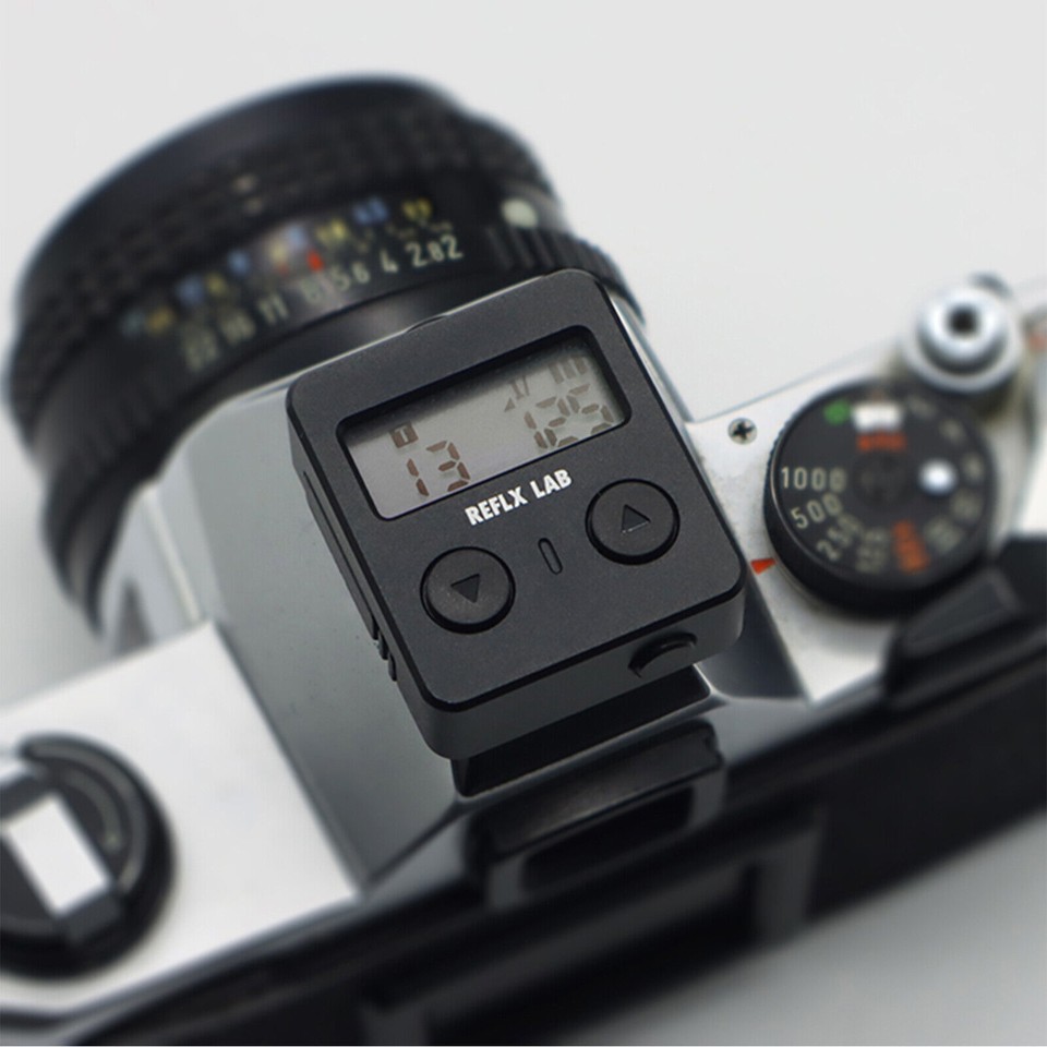 For fuji Leica Nikon Reflx Lab Camera Hot Cold Shoe Light Meter Black ...